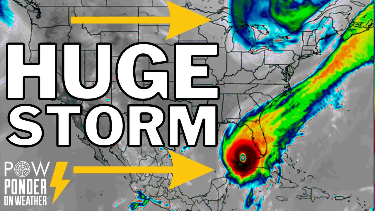 Huge Storm Coming! Intense Winds & Serious Flooding. Major Hurricane US ...