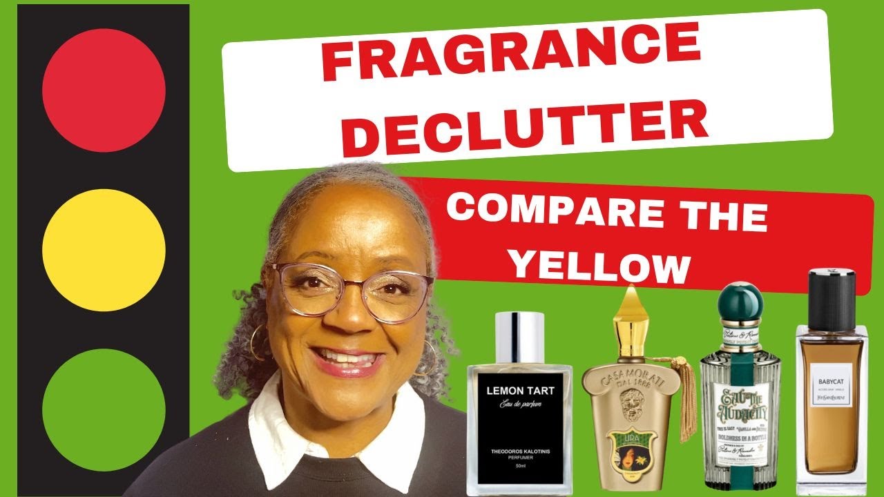 COMPARING YELLOW / MAYBE FRAGRANCES | Only 100 fragrances | #declutter ...