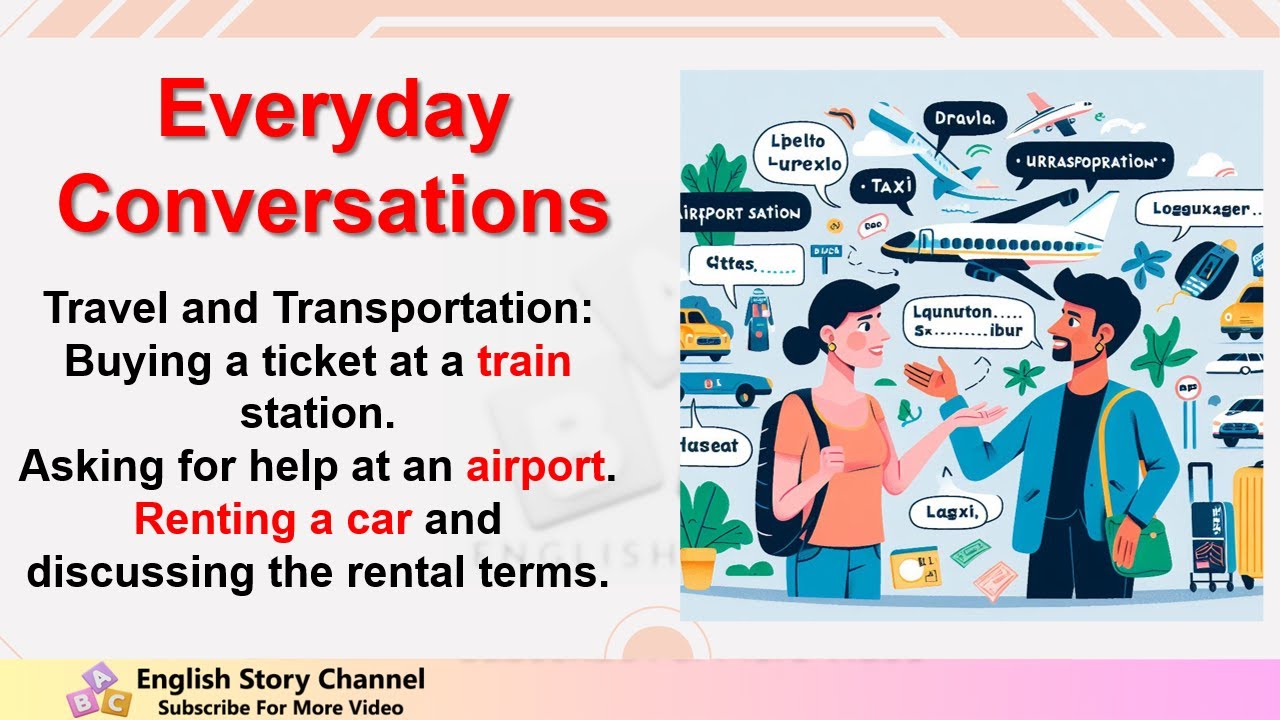 Everyday Conversations Travel and Transportation. - YouTube