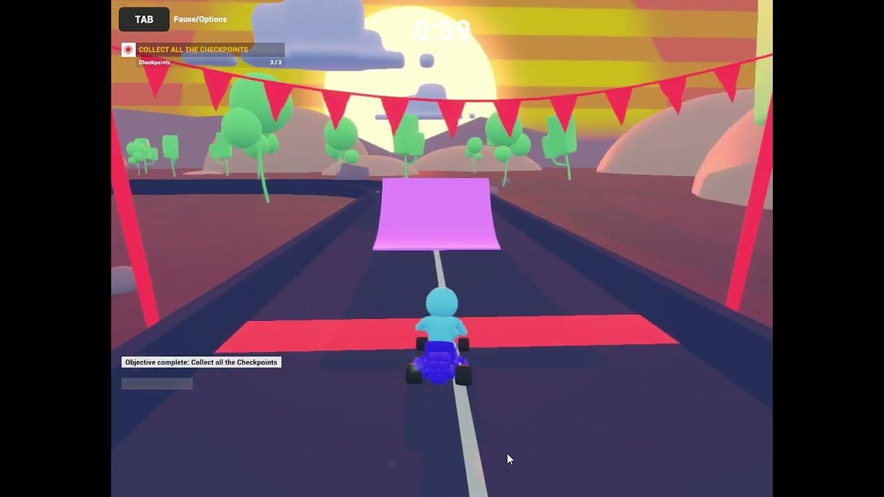 Karting Unity Microgame Gameplay Video - YouTube