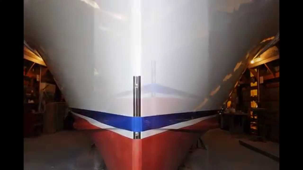 Building of a Core Sound Style Round Stern Boat Part # 11 - YouTube