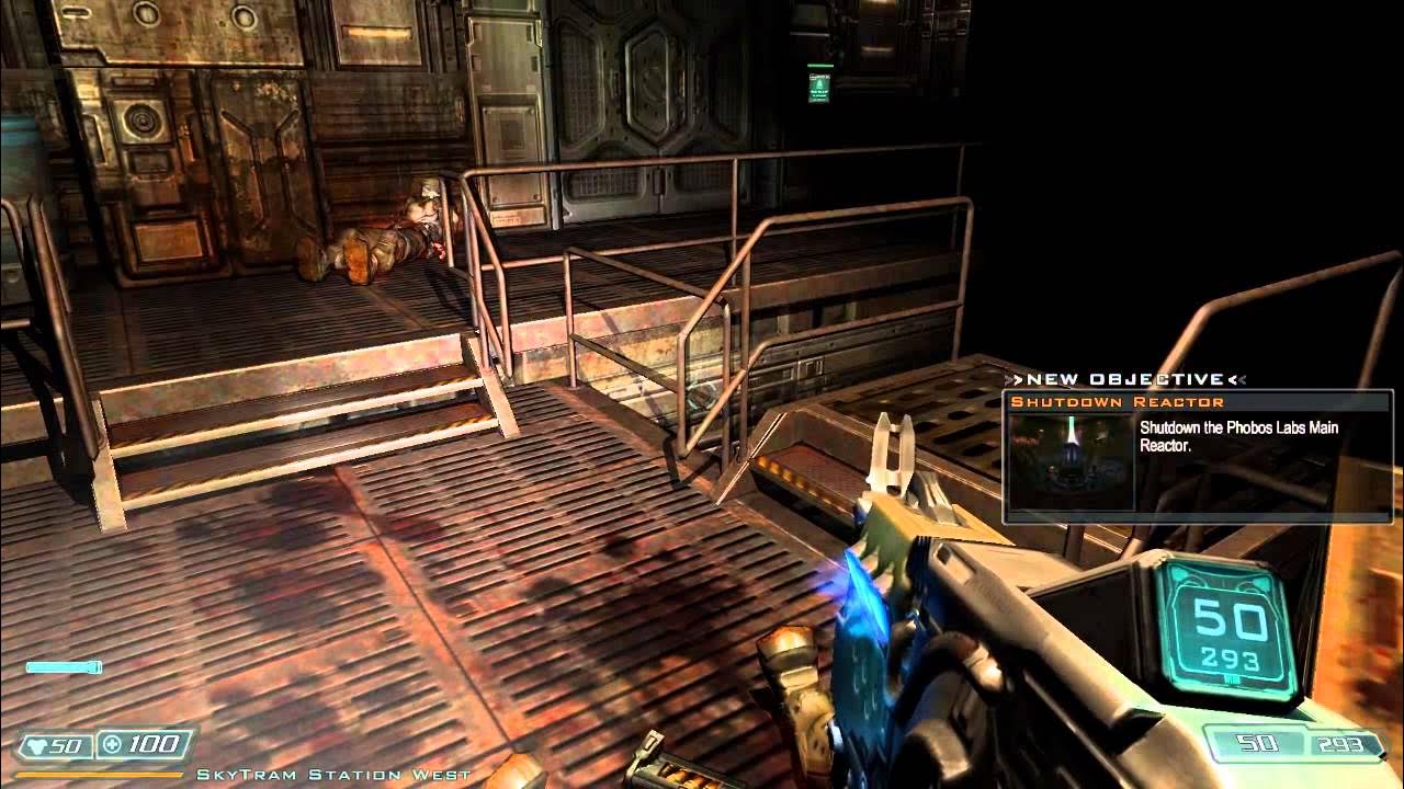 PC Longplay [340] Doom 3 Resurrection of Evil BFG Edition (part 2 of 2) - YouTube