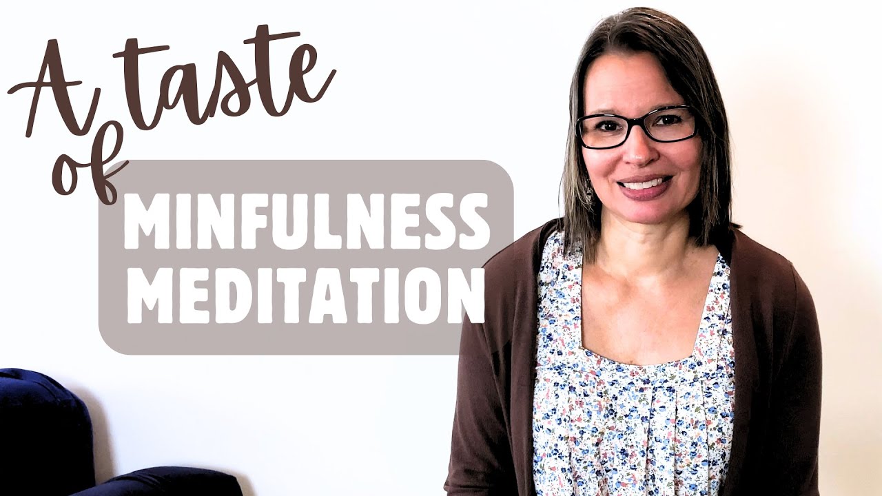 A Taste of Meditation - Guided Mindfulness with Psychologist Dr. Beth - YouTube