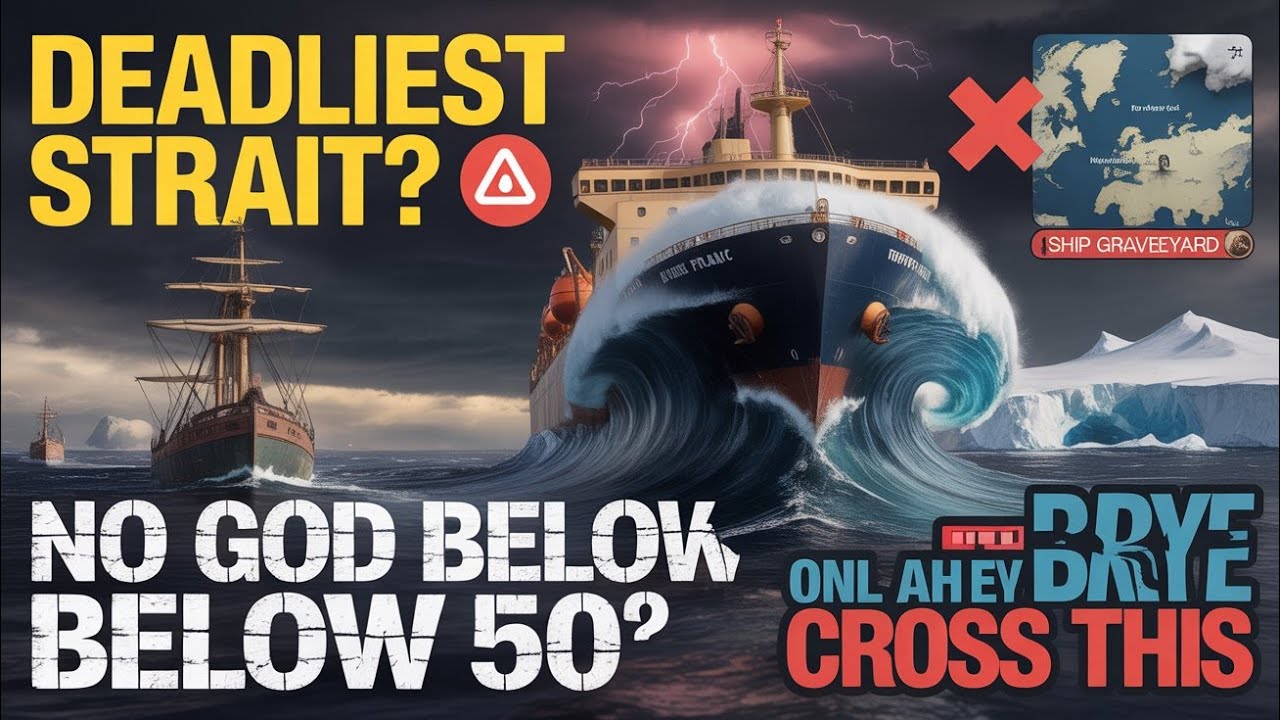 “Why the Drake Passage Is the Most Dangerous Strait on Earth 🌊⚠️ - YouTube