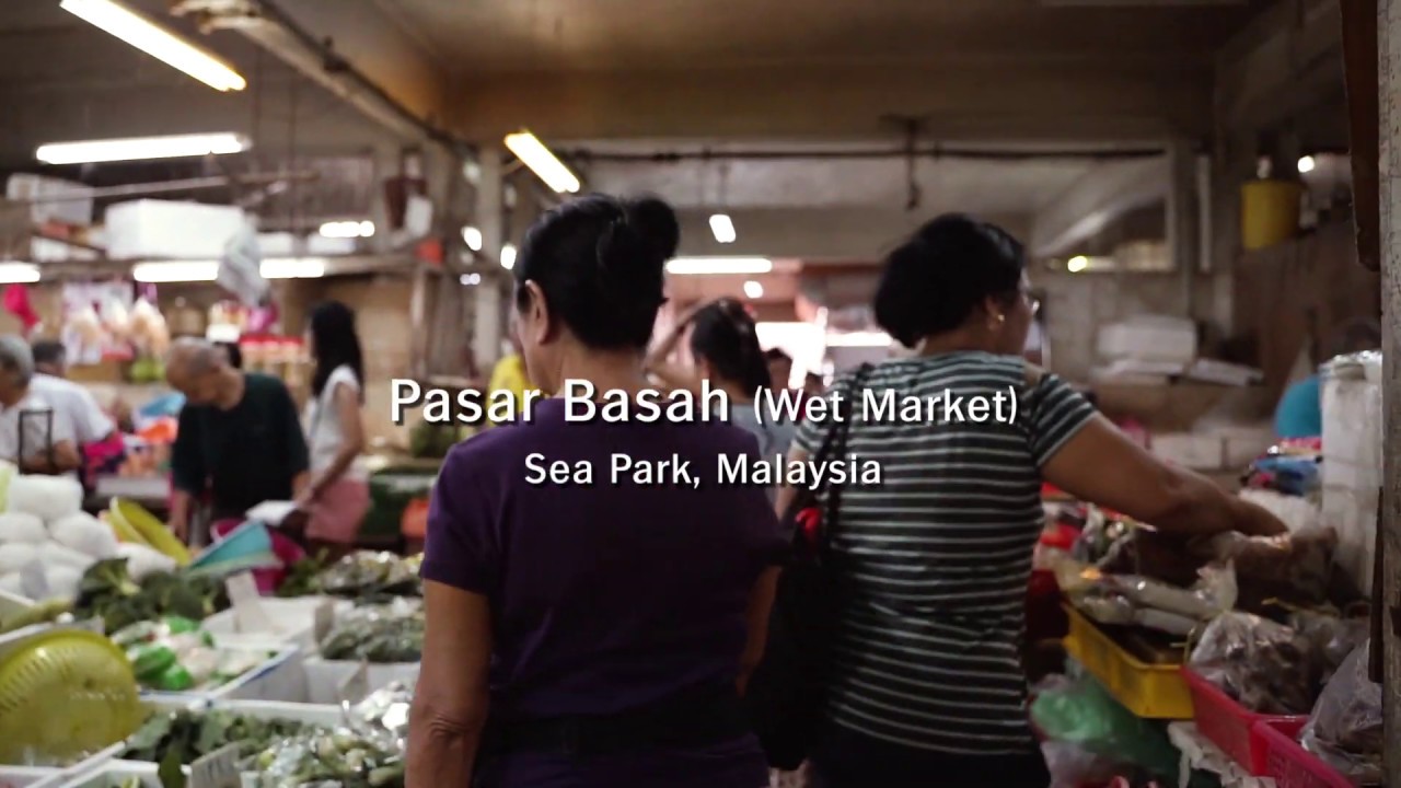 Pasar Basah (Wet Market) in Malaysia | CINEMATIC | Shot on Sony A7S II ...