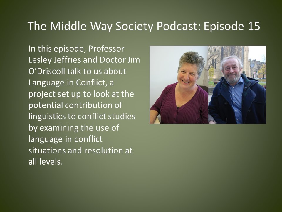 MWS Podcast 15: Leslie Jeffries and Jim O'Driscoll on Language in ...