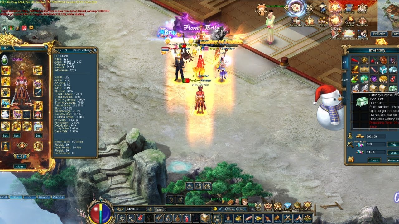 Conquer Online - Opening VIP 7 Birthday GIFT - YouTube