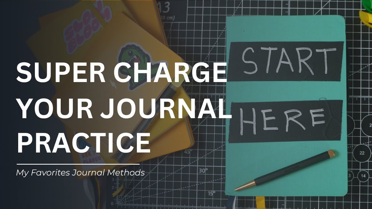One Hour of Journal Methods | Field Notes, Bullet Journal - YouTube