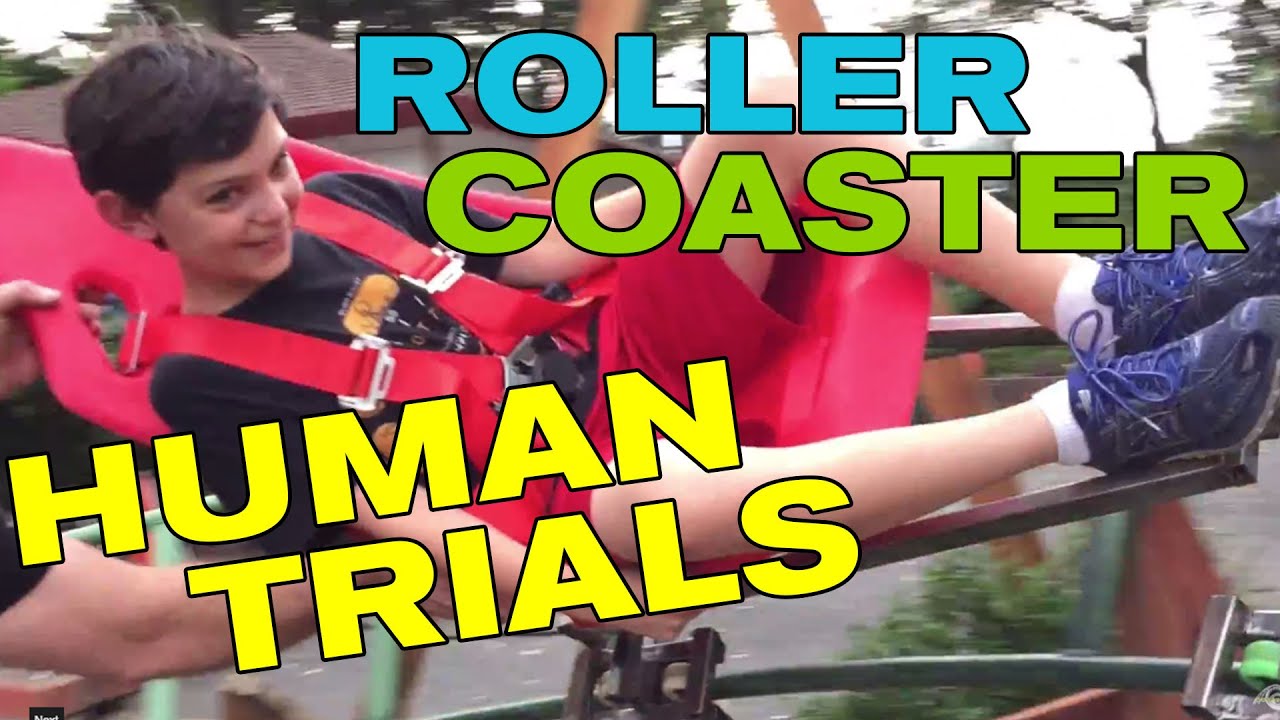Front Yard Backyard Roller Coaster - First Human Trials - YouTube