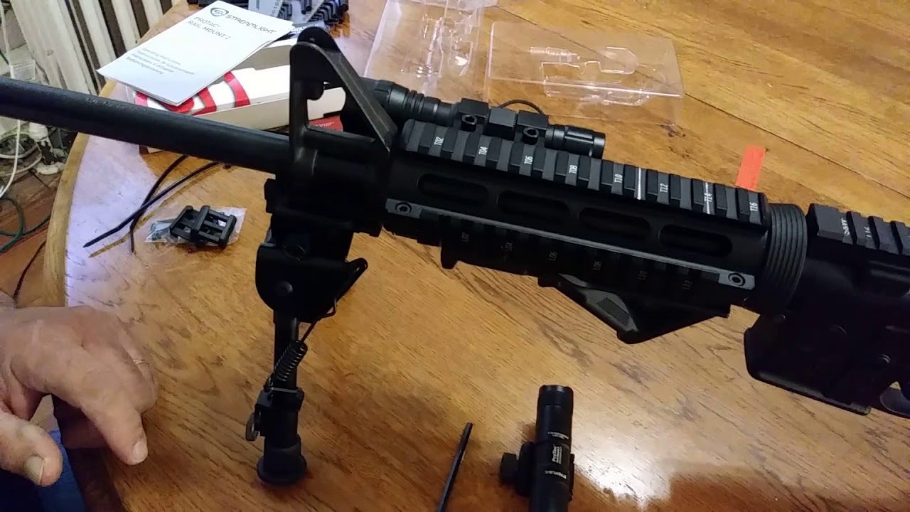 STREAMLIGHT PROTAC RAIL MOUNT 2 REVIEW AND INSTALL | ARO News