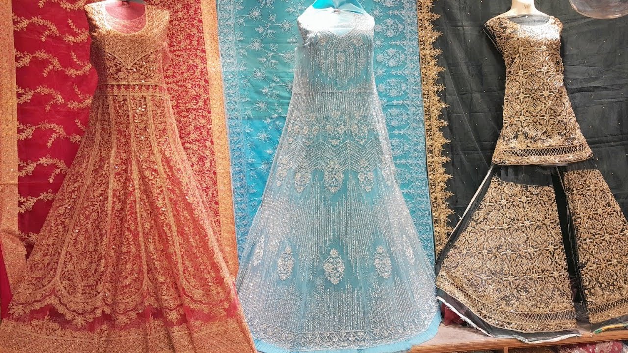 Beautiful Lehanga Double inner Wali Maxi Design latest bridal dresses ...