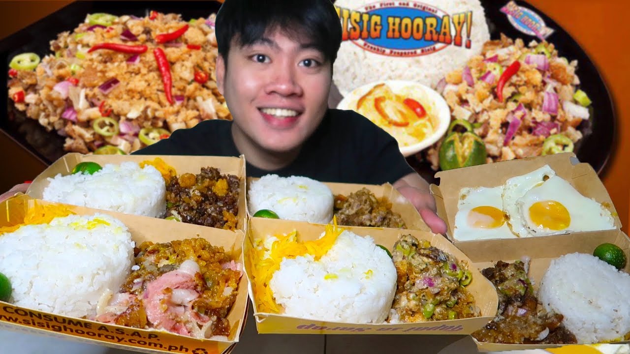 TRY NATIN LAHAT NG KLASE NG SISIG SA SISIG HOORAY!! - YouTube