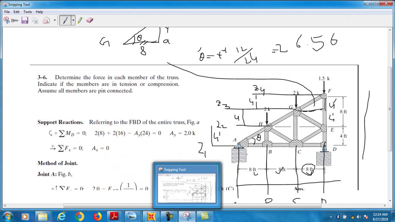 36 lec analysis of truss by sap2000 - YouTube