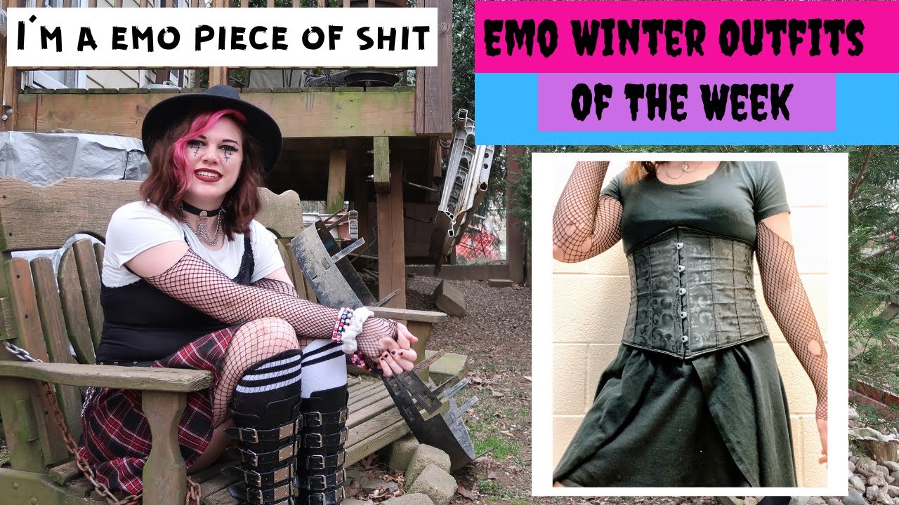 5 Days of EMO Outfits: WINTER EDITION - YouTube