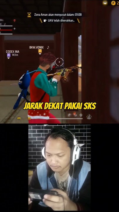 30 JANUARI 2024 JARAK DEKAT PAKAI SKS #shorts #freefire - YouTube