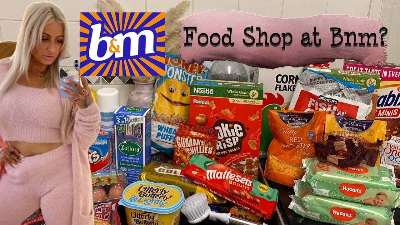 CAN YOU DO A WEEKLY GROCERY SHOP AT BnM? | BNM HAUL | FOOD CHALLENGE ...