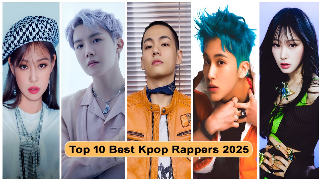 Top 10 Best Kpop Rappers 2025 | Top 10 Most Facts - YouTube