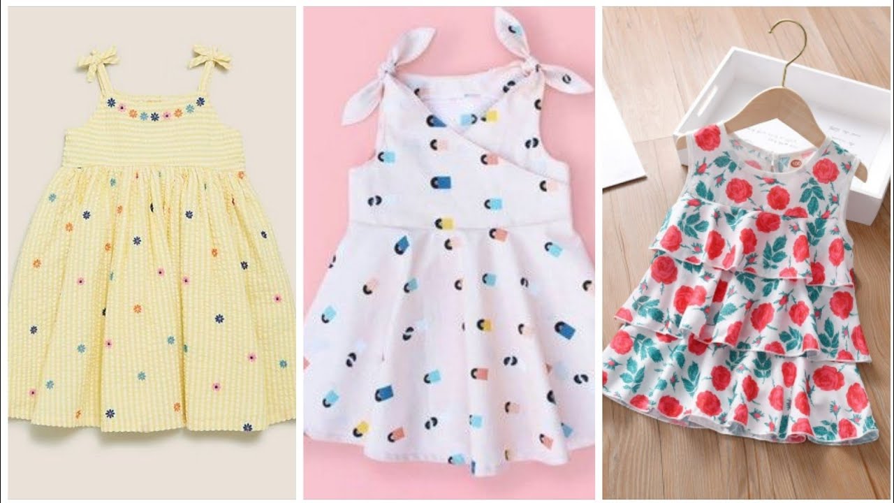 simple and casual frocks ideas//beautiful frocks designing - YouTube