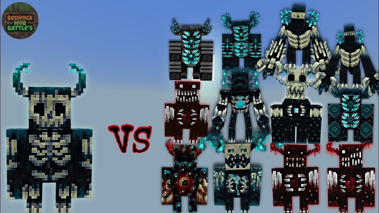 Monarch Warden vs Warden Plus | Minecraft Bedrock | Mob Battle - YouTube