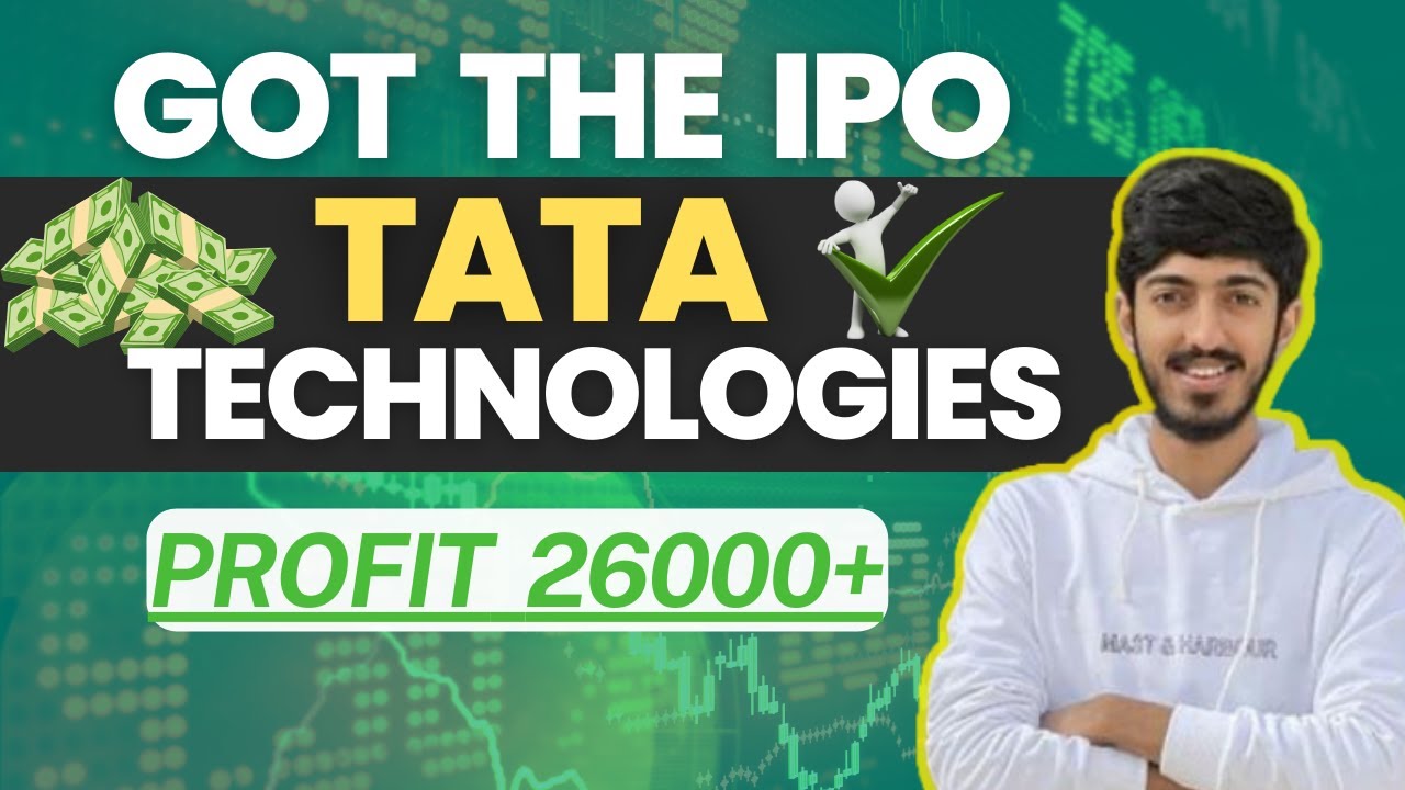 Tata Technologies IPO 140% listing gain | 26000+ Profits | How to get ...
