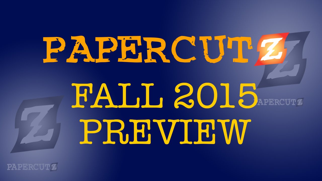 Papercutz Fall 2015 Preview - YouTube