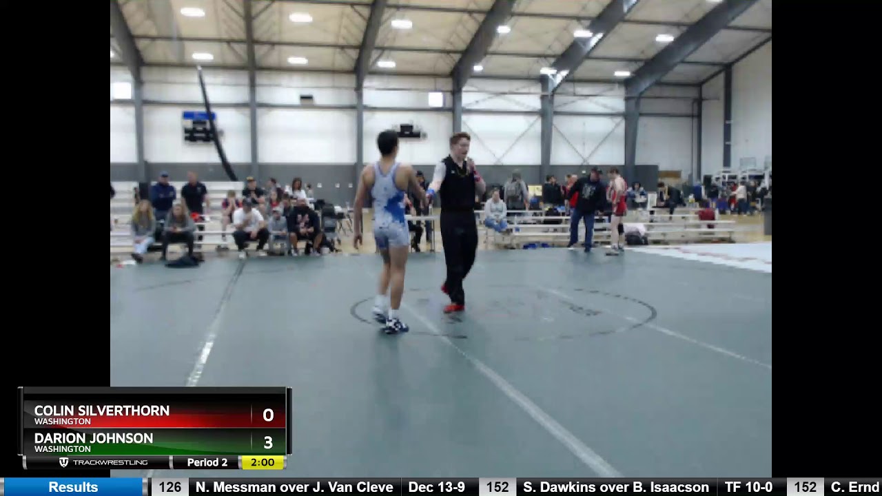16U 132 Colin Silverthorn Washington Vs Darion Johnson Washington - YouTube