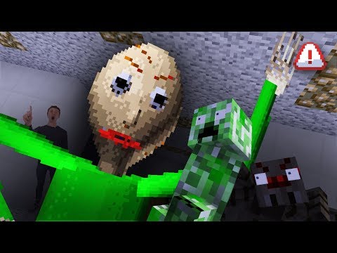 Monster School : BALDI'S BASICS CHALLENGE - Minecraft Animation
