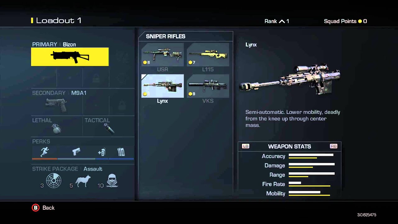 Call of Duty Ghosts: Lynx Gun Review - YouTube