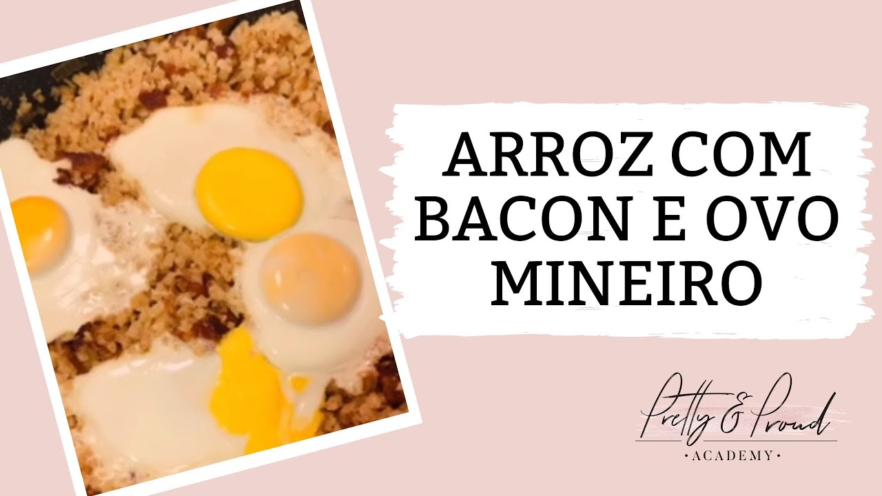 O famoso arroz com bacon mineiro na versão keto - YouTube