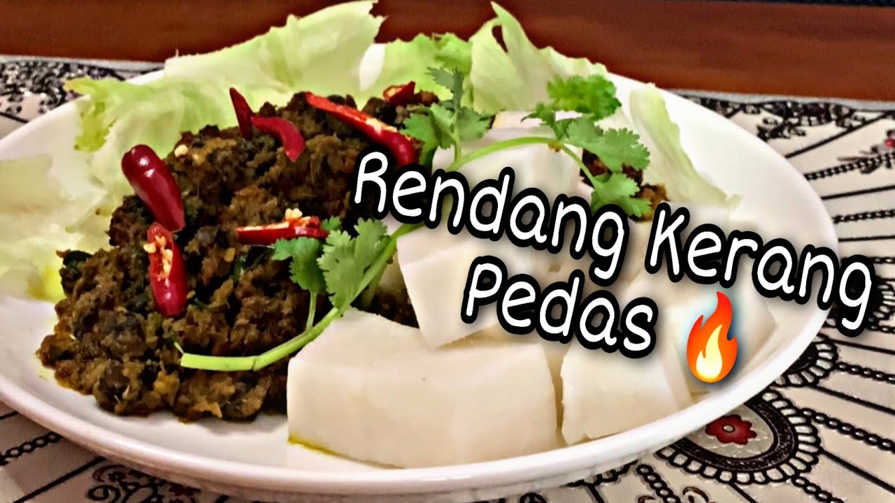 Resepi Rendang Kerang Pedas 🔥 (Spicy Cockles Rendang) - YouTube
