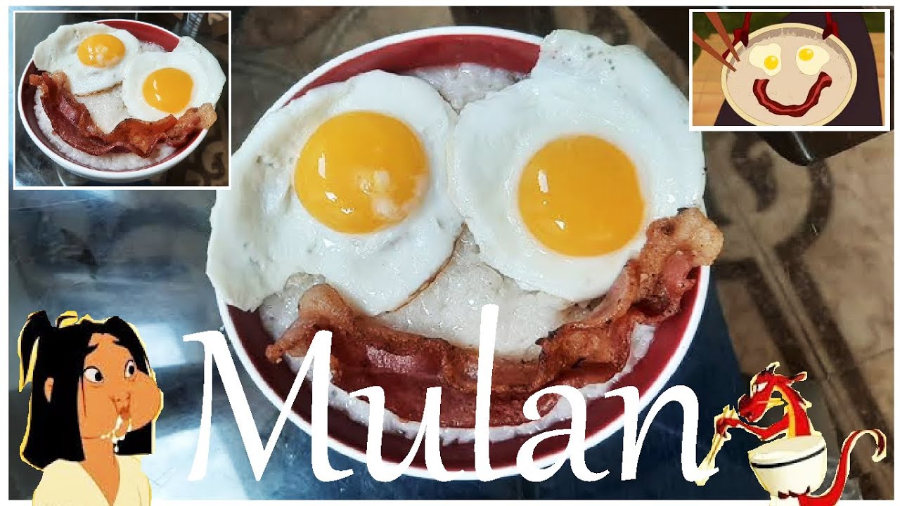 Mushu's Breakfast bowl From Mulan - YouTube