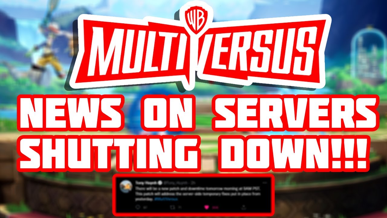 MultiVersus Servers Are Shutting Down For An Update! - YouTube