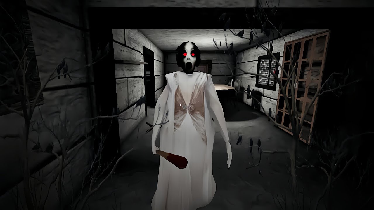 SLENDRINA X FULL GAMEPLAY | SLENDRINA IN GRANNY HOUSE DOOR ESCAPE WITH ...