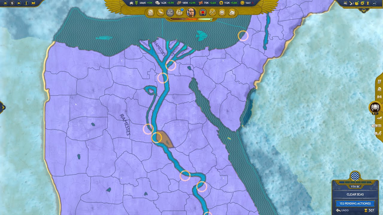 Total War Pharaoh - FULL MAP CONQUEST (part 2/3) - YouTube