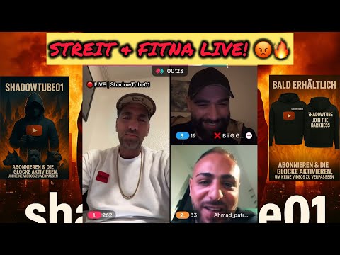 🔴 LIVE | Arrogante Pate, Ahmad Patron & Biggi im Streit – Ansagen & Fitna überall! 😱🔥