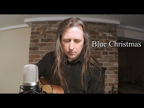 Blue Christmas-Elvis Presley-(acoustic cover by Paul Hampson) - YouTube