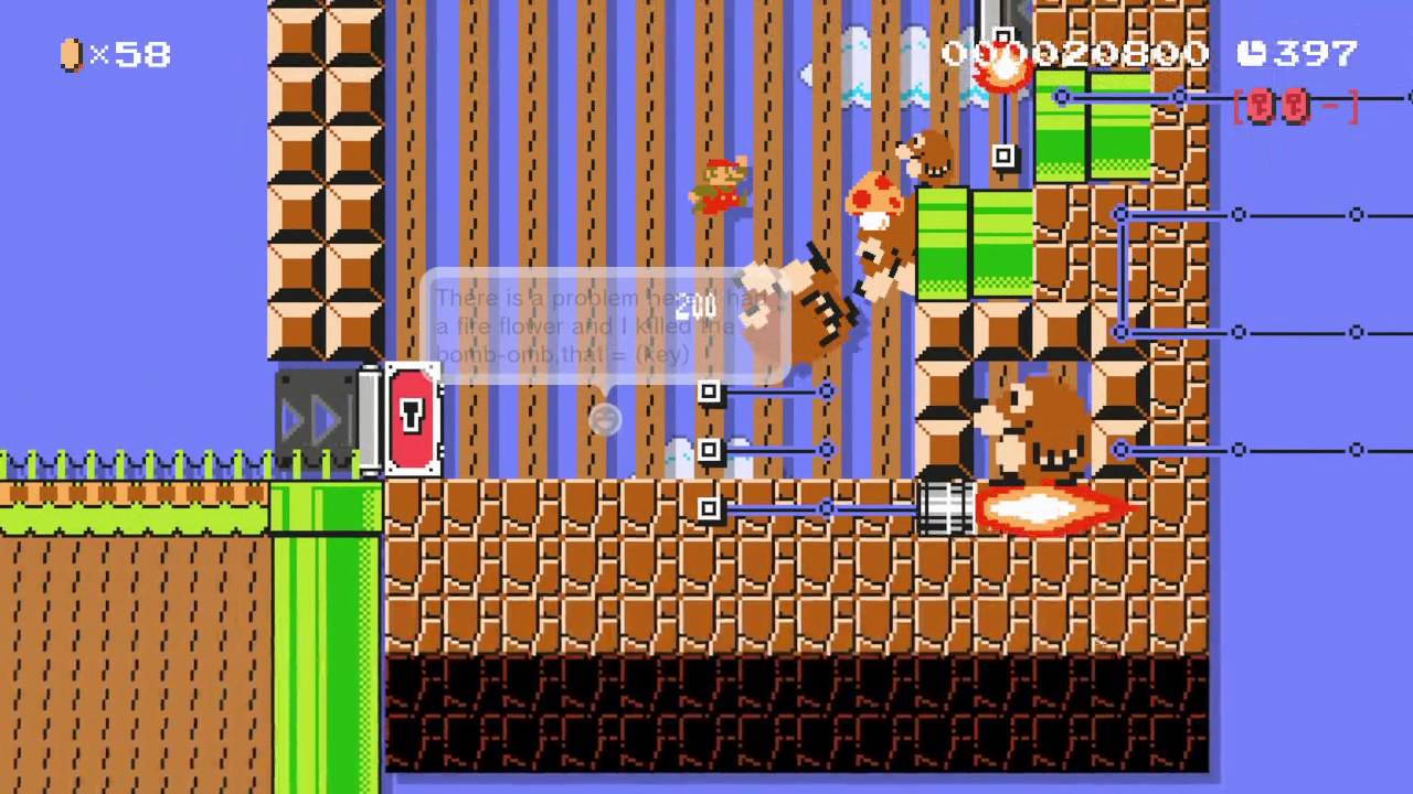 2-1 Mole burrow hights. by NMB★Matty 一SUPER MARIO MAKER一 No Commentary ...