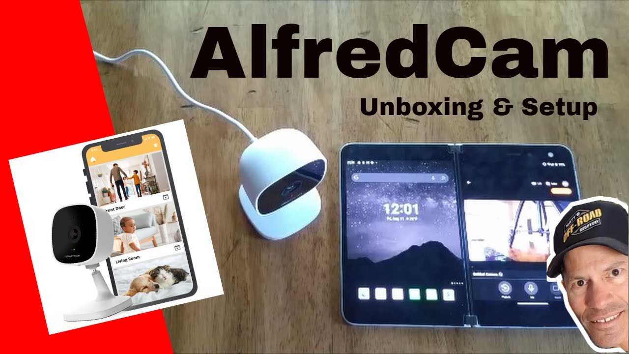 🎦 Unboxing Alfred Home Camera 🎦 - AlfredCam Home Security - YouTube