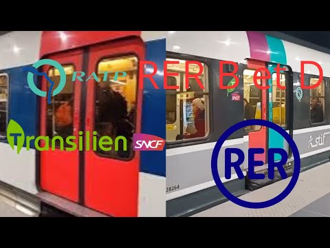 RER B+RER D - YouTube