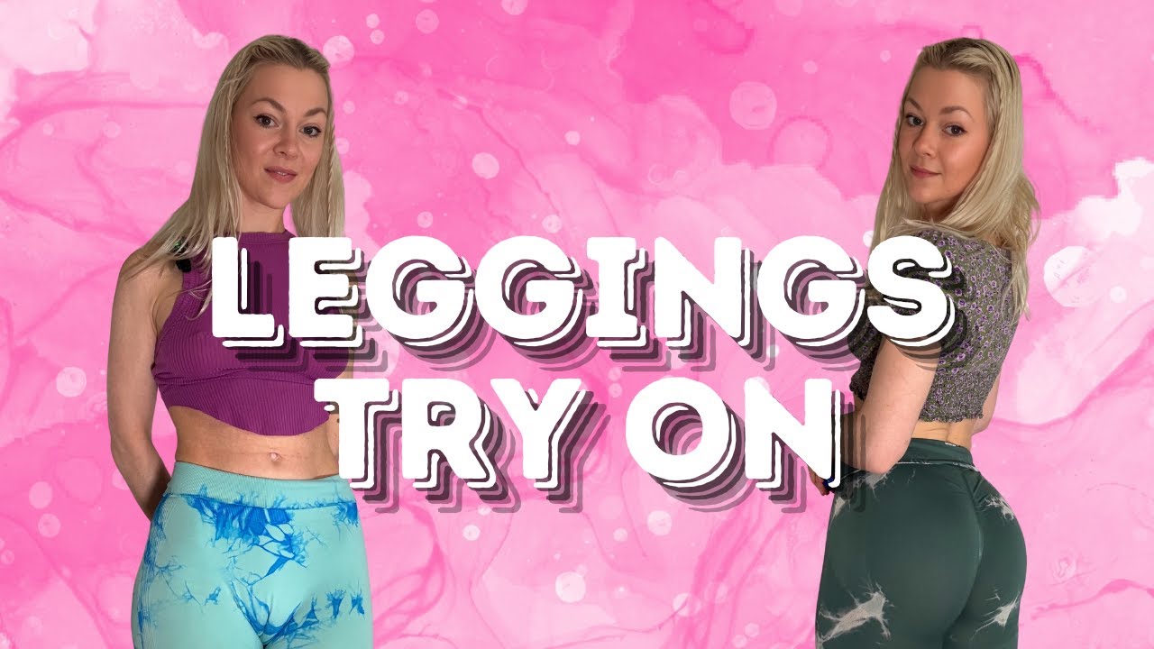 leggings try on | Yoga Pants Review | Charlie Flexi - YouTube