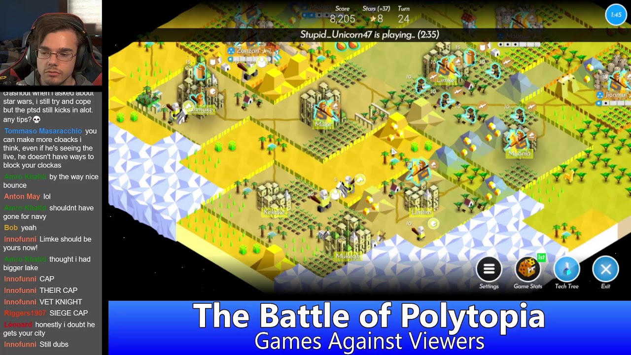 Polytopia - PolyChampions Replay Review, then Games Against Viewers ...