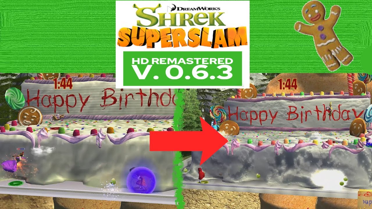 Mongo HD Remastered in Shrek SuperSlam - YouTube