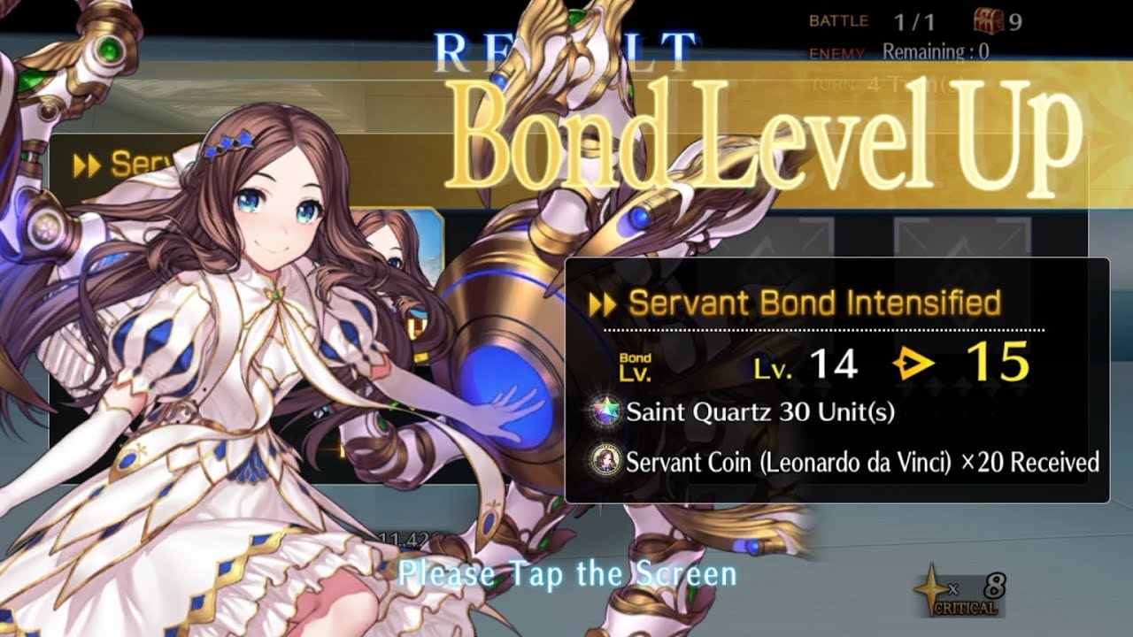 FGO EN - Leonardo da Vinci (Rider) Bond 15 - YouTube