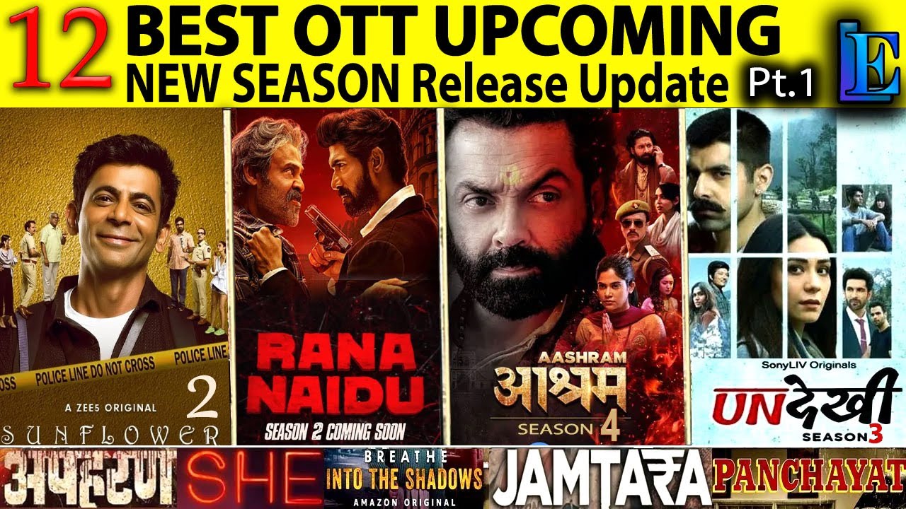 Top-12 Upcoming 2023 Seasons-3 Best Hindi Web-Series Undekhi Aashram ...