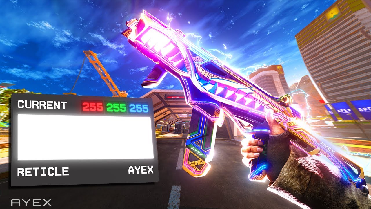 R-99 + White Reticle = AIMBOT in Apex Legends - YouTube