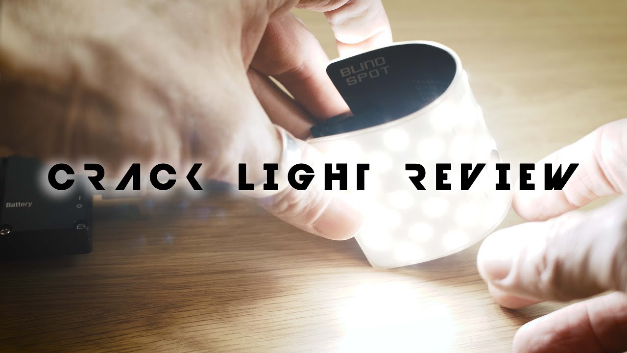 Crack Light by Blindspotgear- New Totally Flexible Light - YouTube
