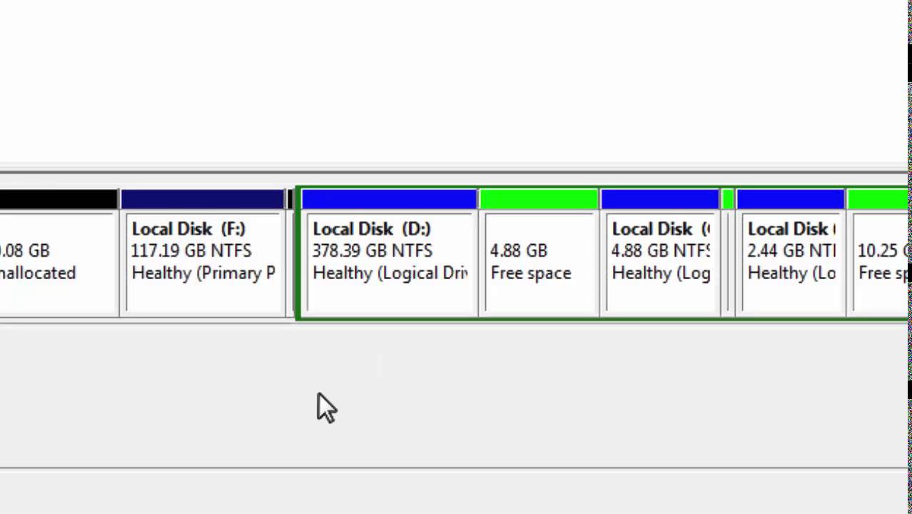 Cara Membuat Local Disk Windows 7 Ultimate - YouTube