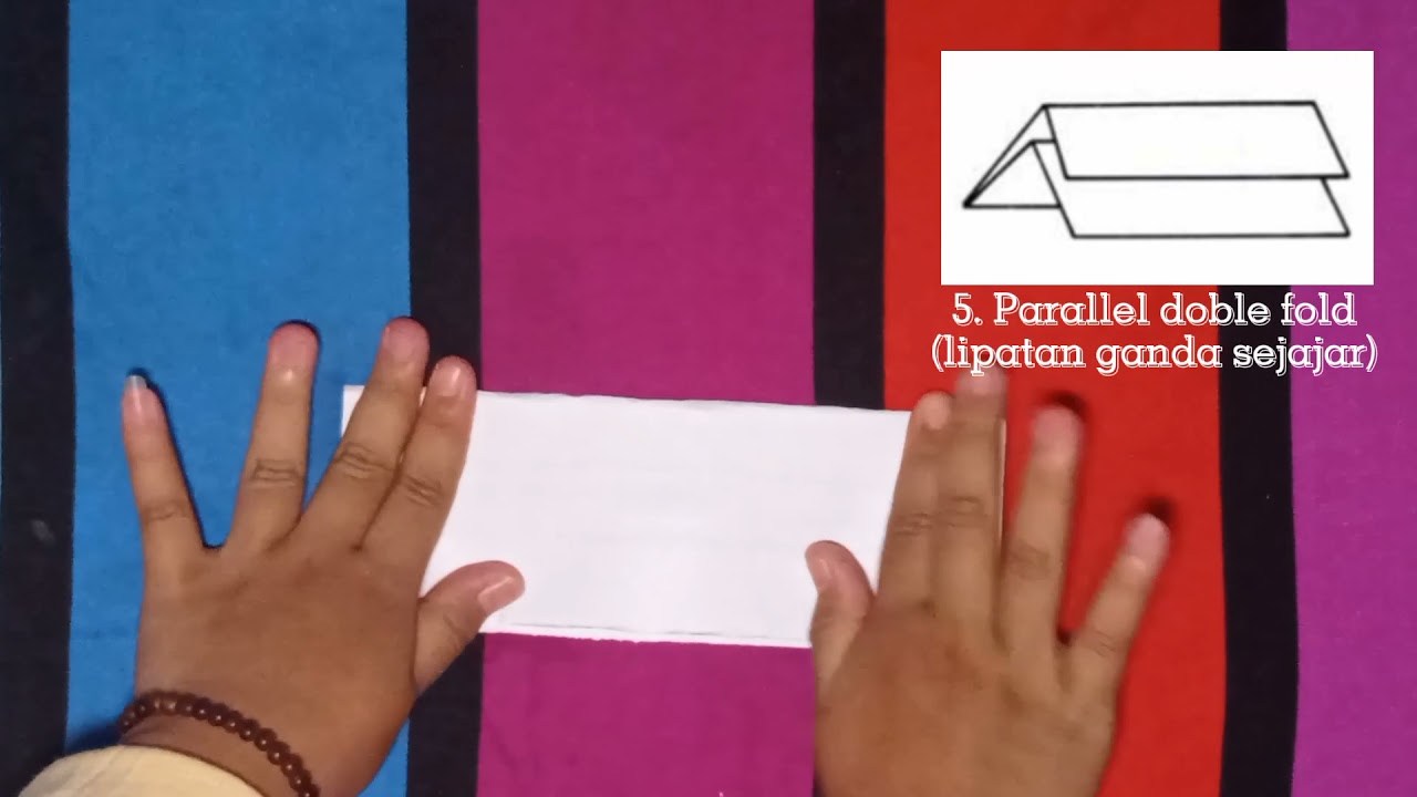 Jenis-jenis Lipatan Surat & Cara Melipatnya #tugas #korespondensi - YouTube
