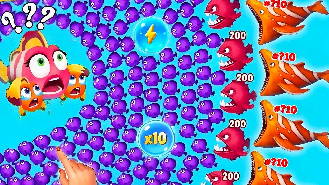 Fishdom 🐠 Mother Fish Rescue her Babies from Shark Attack 🔥 Fishdom Ads New Update Wow 😮 - YouTube