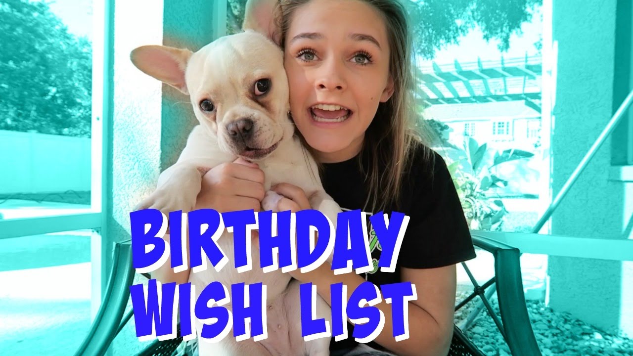 MY BIRTHDAY WISH LIST 2017 TURNING 13 WOW YouTube my-birthday-wish-list-2017-turning-13-wow-youtube